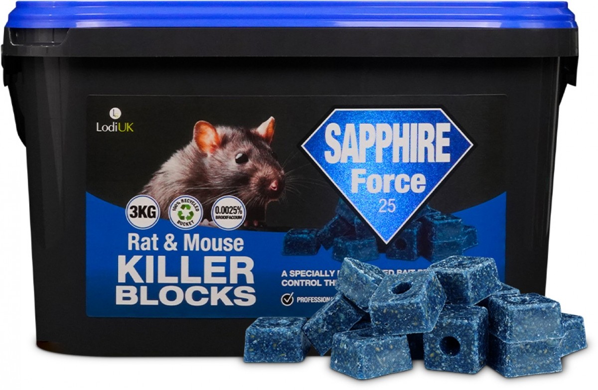 SAPPHIRE FORCE 25 3KG BLOCKS - Lodi UK